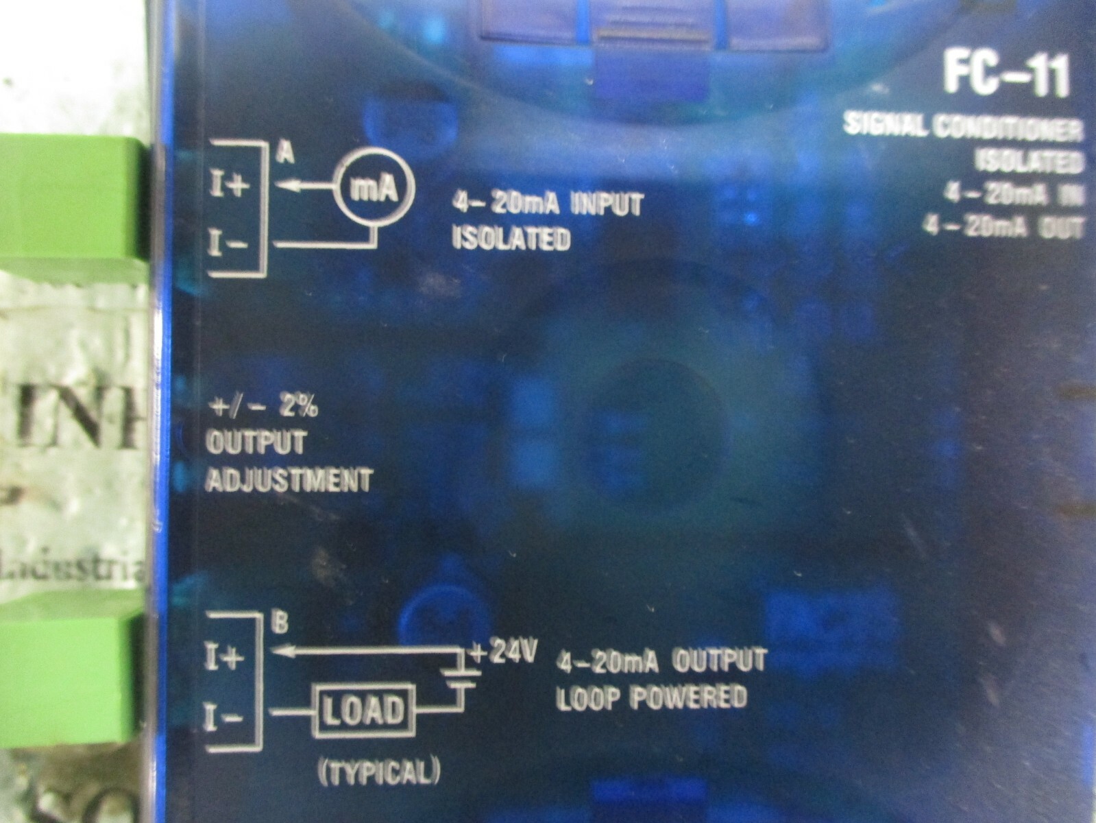 Automation Direct FC-11 Current Signal Conditioner Isolated 4-20mA ...