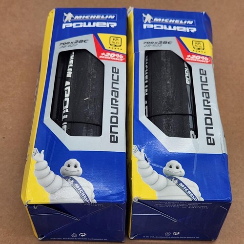 2 Michelin Power Endurance 700x28 Clincher Bicycle Tires Two-Pack OPEN ...