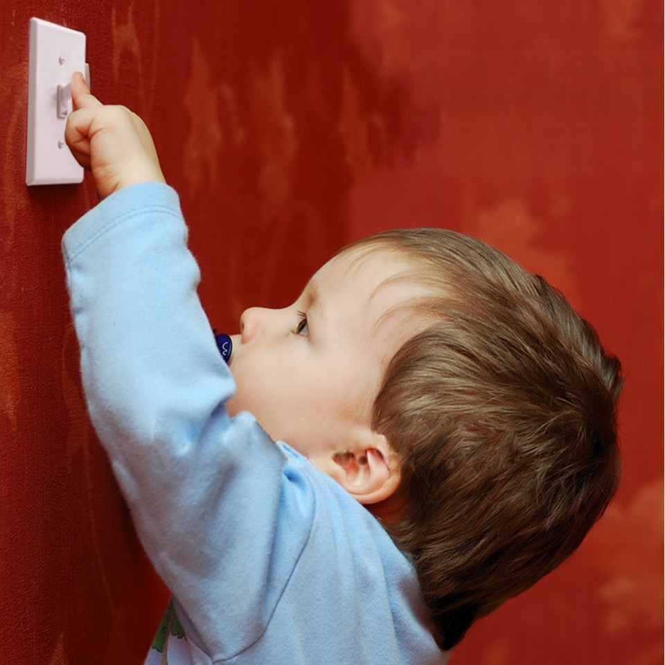 5 Pcs Combination Lock Safety Locks Light Switch Baby Proof Cover ...