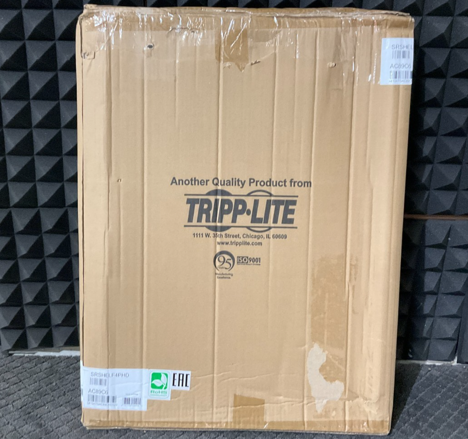 Tripp Lite SmartRack Fixed Shelf SRSHELF4PHD ️️ ️️ OPEN BOX! ️️ ️️ ...