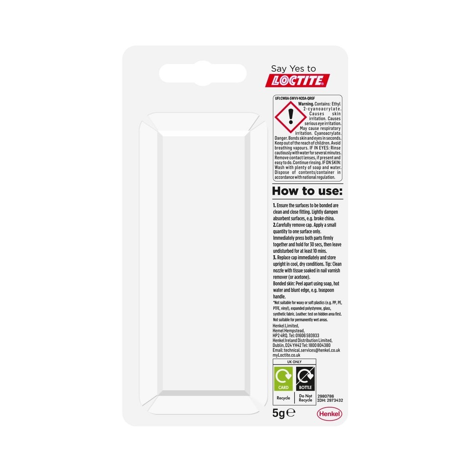Loctite Precision Max Super Glue 10g Strong Instant Adhesive Extra Long ...