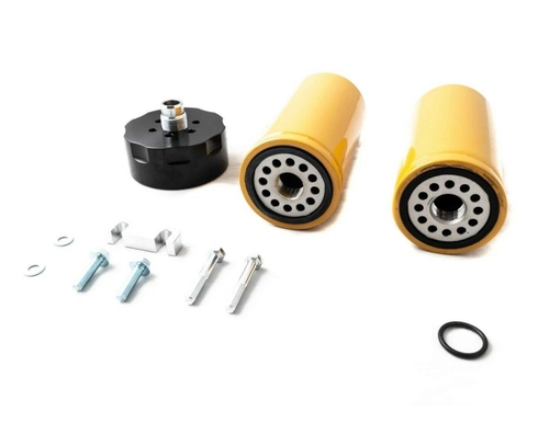 CAT Fuel Adapter 2 FILTERS For 01-16 GM 6.6L LB7 LLY LBZ LMM LML ...