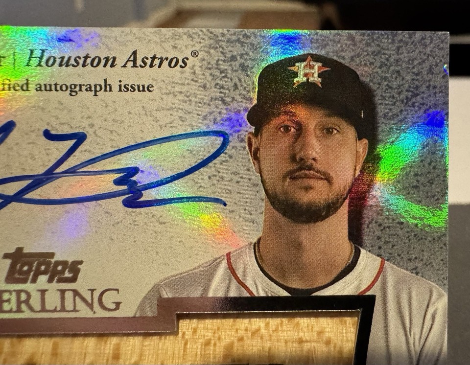 2025 Topps Sterling-#SNP-KT 1/1 Kyle Tucker Autographed Bat Nameplate ...