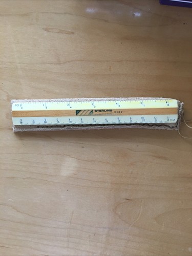 VINTAGE - 1970's "Math Ruler” Sterling Made In USA | eBay
