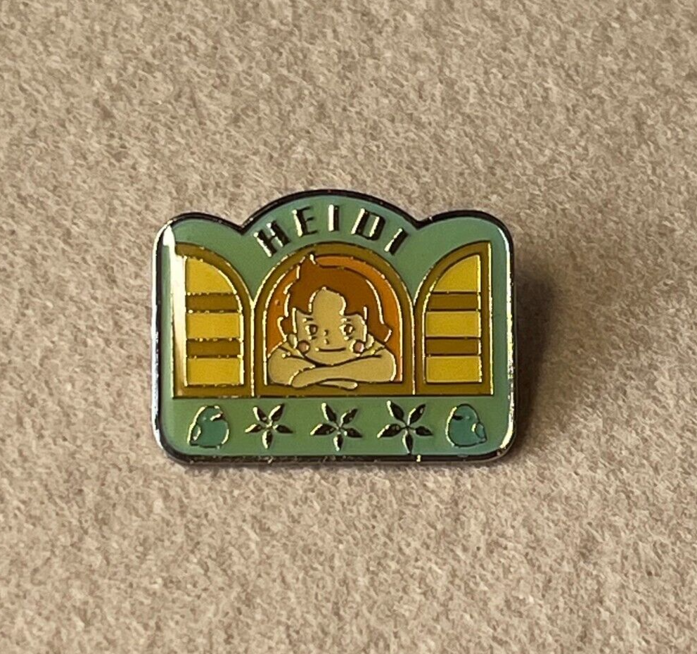 Heidi a girl of the Alps Lapel Pin Badge Pins Metal Enamel Japan Anime ...
