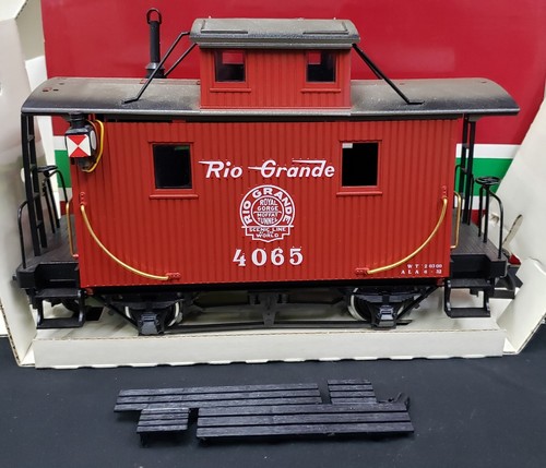 LGB The Big Train G Scale # 20401 Set + LGB Car Rio Grande & 3 ...