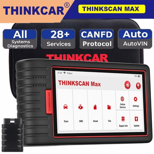 THINKCAR Thinkscan Max Car Diagnostic Tool Full System IMMO Lifetime Free Upadte | eBay UK