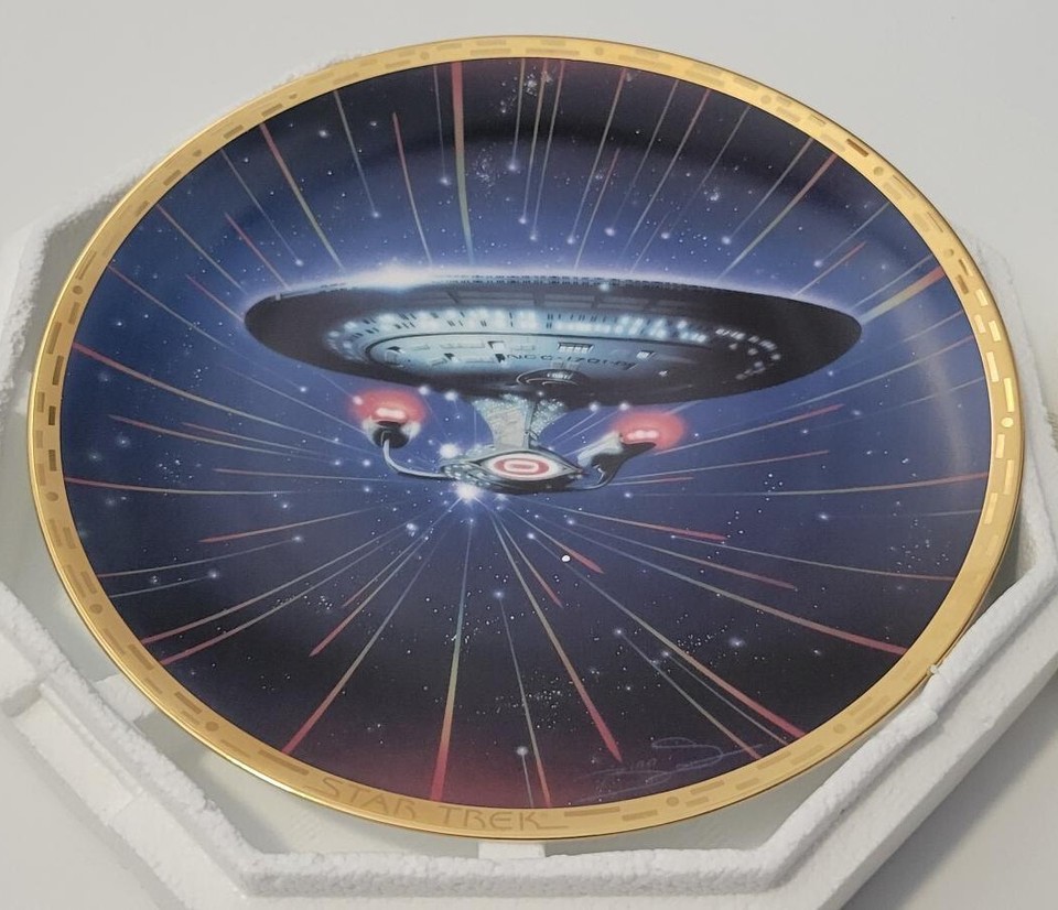 🔥STAR TREK Collector Plates 🔥Lot of 13 - Limited Edition - Hamilton ...
