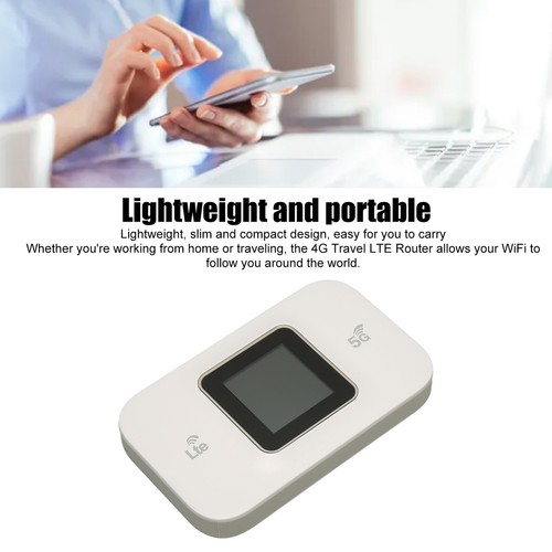 4G Mobile WiFi Hotspot Support 10 Devices Connection Mini LTE Router ...