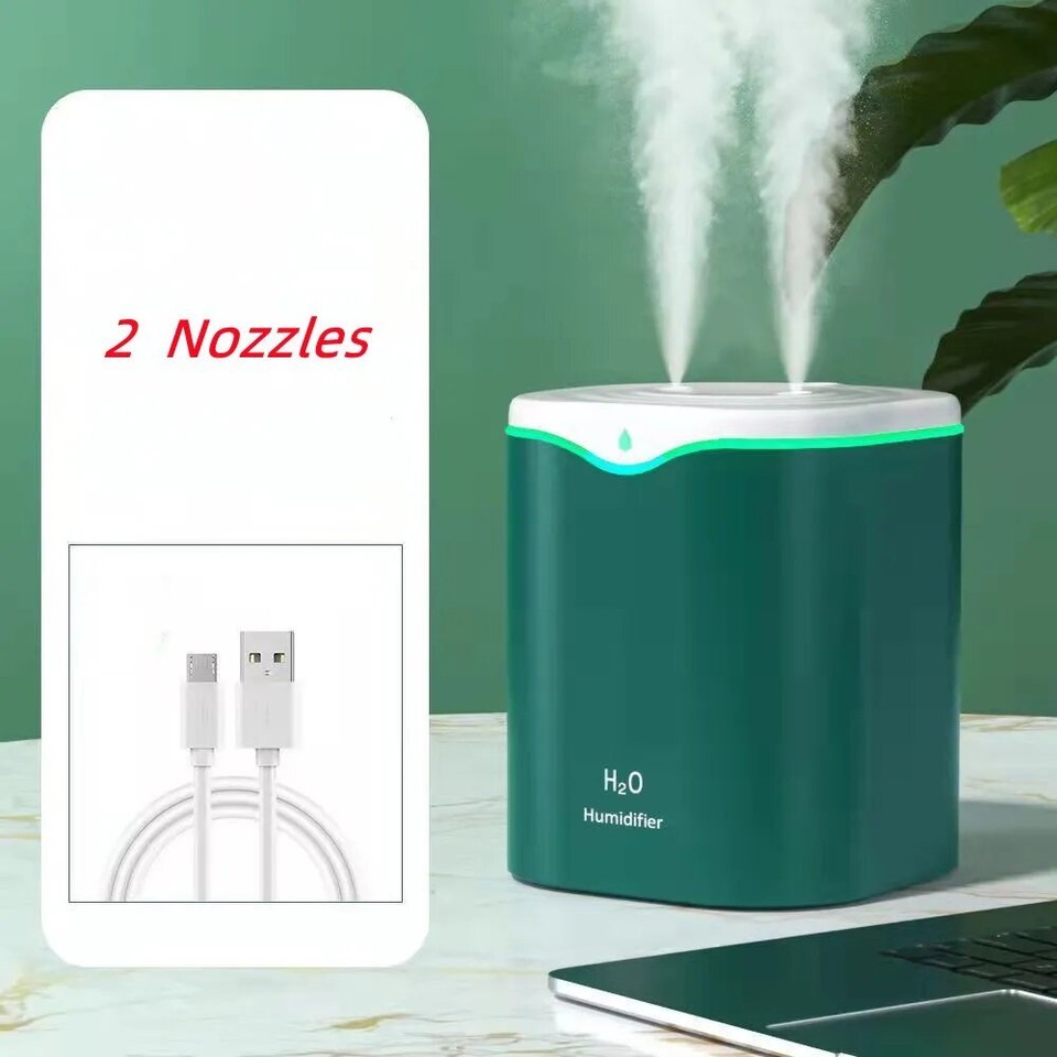 2000ml Humidifiers for Bedroom Large Room Office Cool Mist Air ...