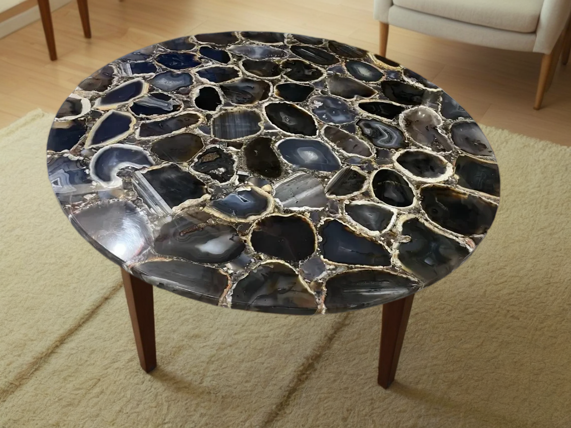Buy agate console table/agate end table/agate accent table/agate dining ...