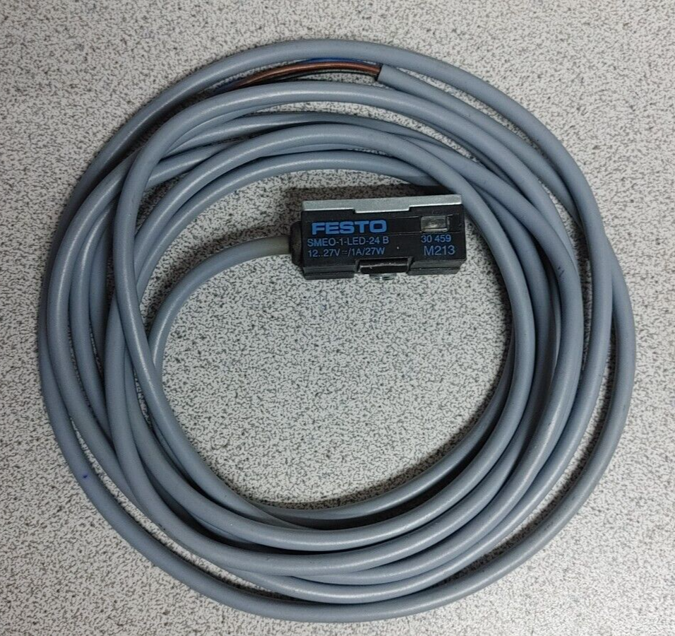 FESTO SMEO-1-LED-24-B 30459 M213 PROXIMITY SENSOR REED SWITCH 24VDC NEW ...