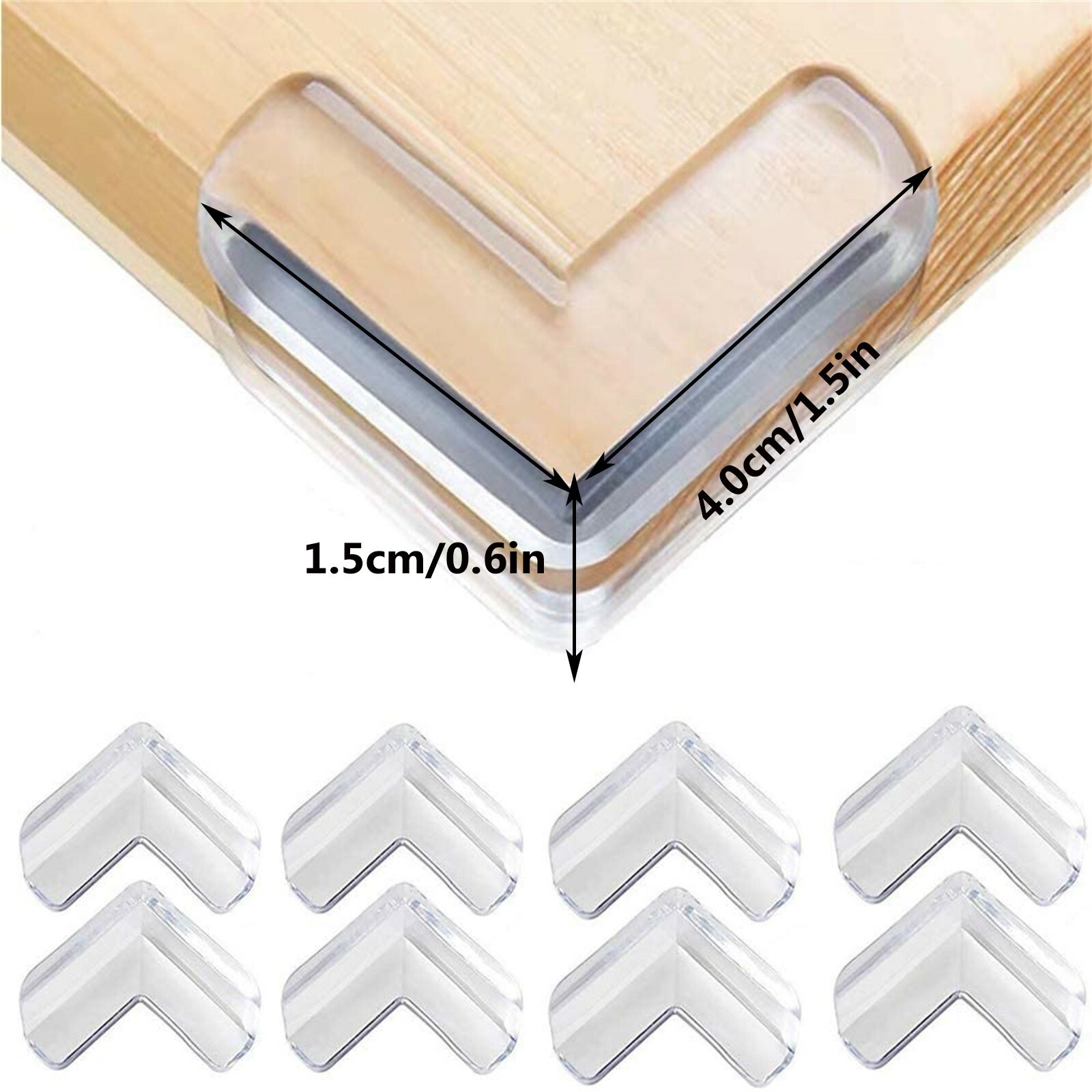 Safety Corner Protectors Guards Proofing Safety Corner Clear Furniture ...
