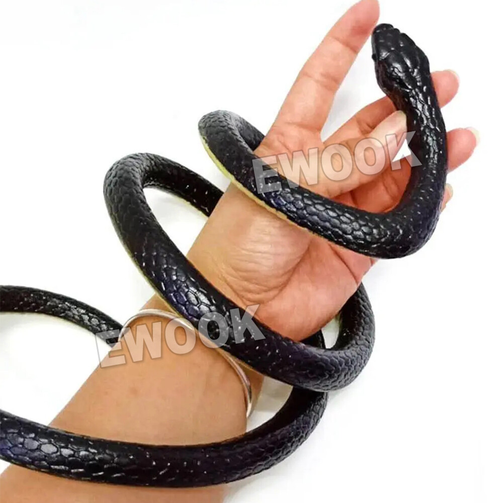 Garden Rubber Snakes Realistic Trick Toy Simulation Snake Whimsy Joke ...