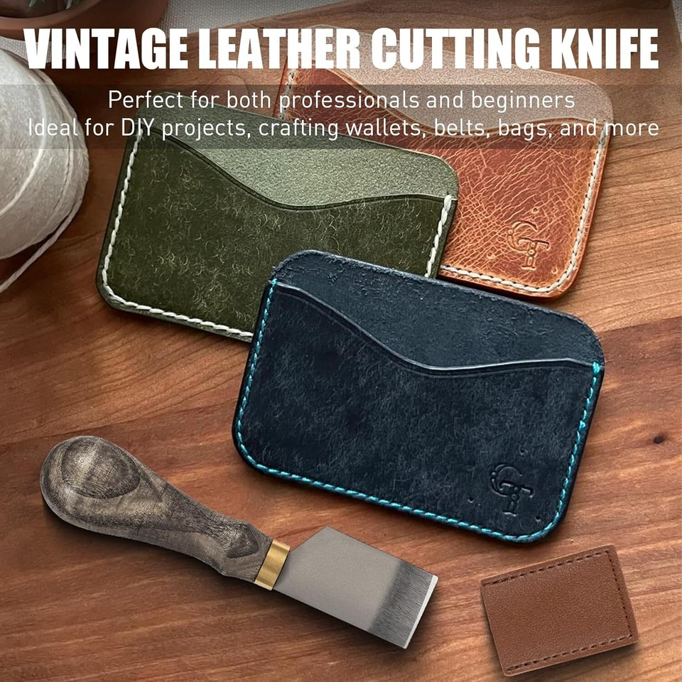 Leather Cutting Skiving Knife Handmade For DIY Leather Craft Cutting | eBay