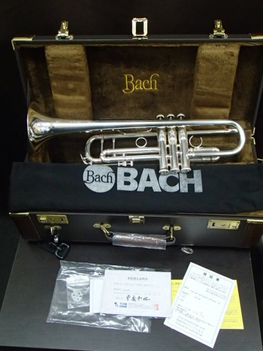 Bach Model AB190S Stradivarius Artisan Professional Trumpet Working ...