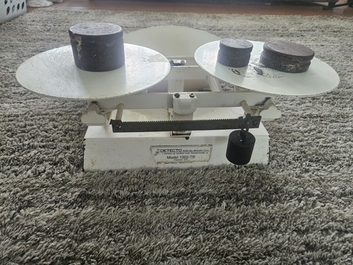 Detecto Model 1002TB 8 lb Heavy Duty Industrial Baker Dough Scale no ...