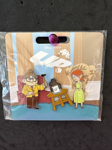 Disney Pixar UP Carl Ellie & Paradise Falls Jar Set | eBay
