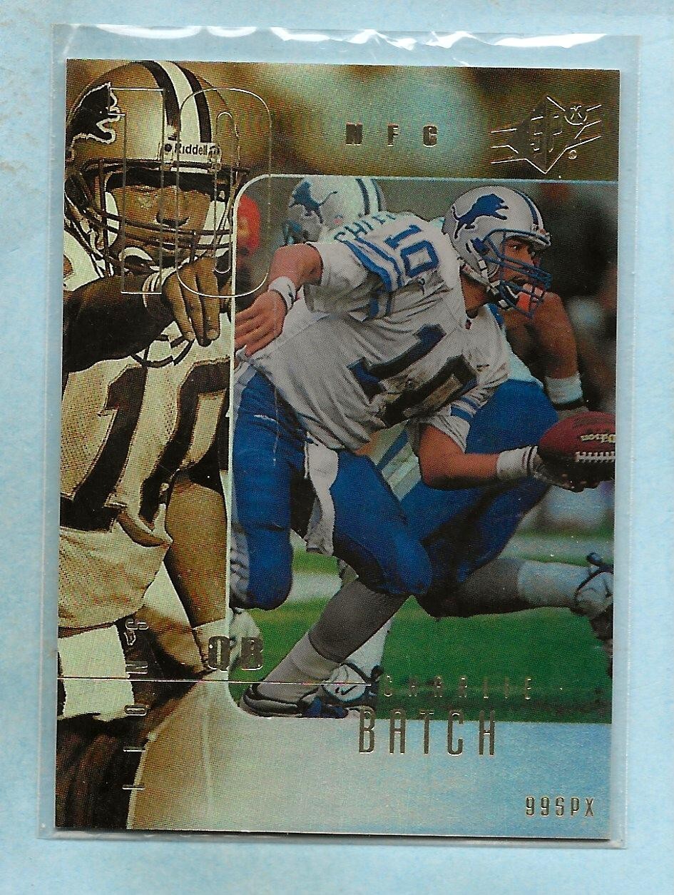 CHARLIE BATCH - 1999 Upper Deck SPx - #33 - Lions - Comb. Shipping | eBay