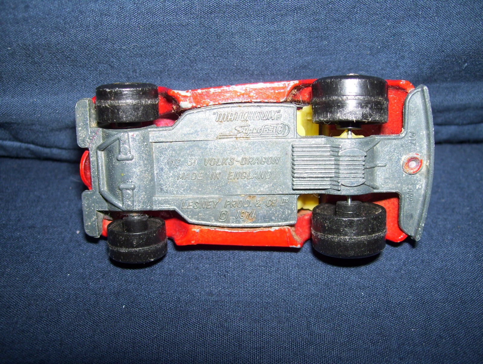 Vintage Matchbox 1971 Volks-Dragon #31 Superfast Line Used | eBay