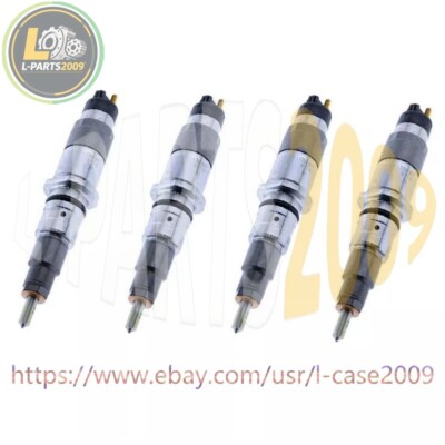 6PCS Fuel Injector 0445120231 3976372 4945967 5263262 for Cummins QSB 6 ...