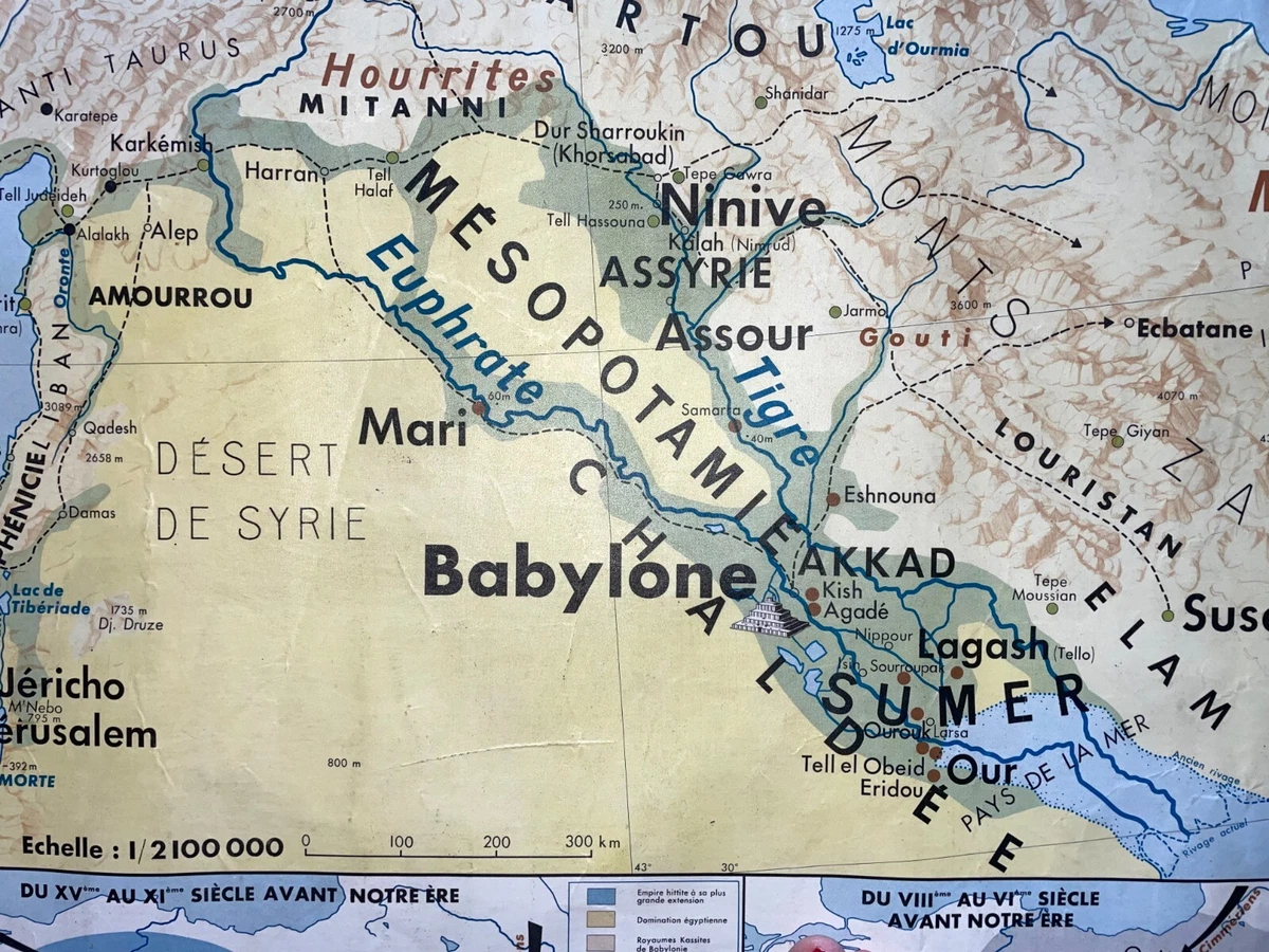 Mesopotamia Political Map