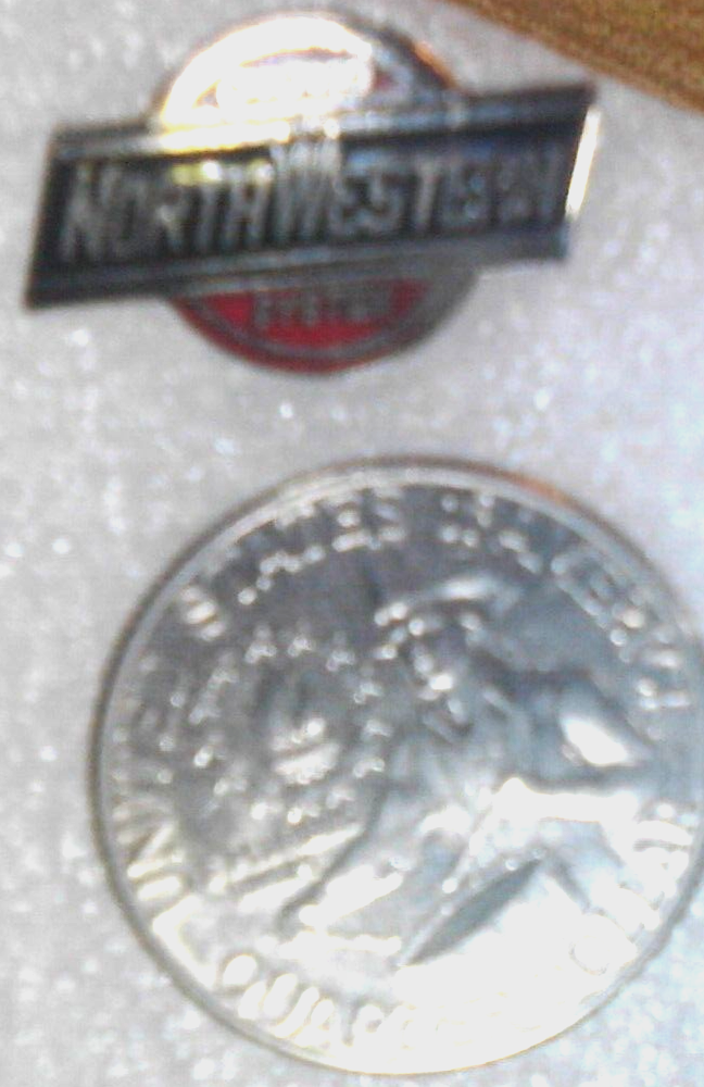 Northwestern Chicago system hat / lapel pin | eBay