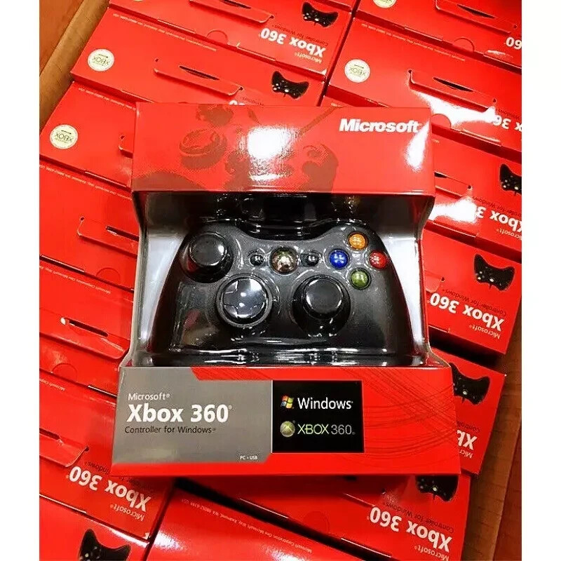 Wired Gamepad Controller for Xbox 360/PC - USB Joystick (Windows 11/10 ...