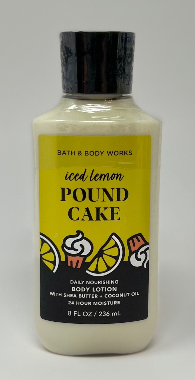 1 NEW BATH & BODY WORKS ICED LEMON POUND CAKE BODY LOTION CREAM HAND ...