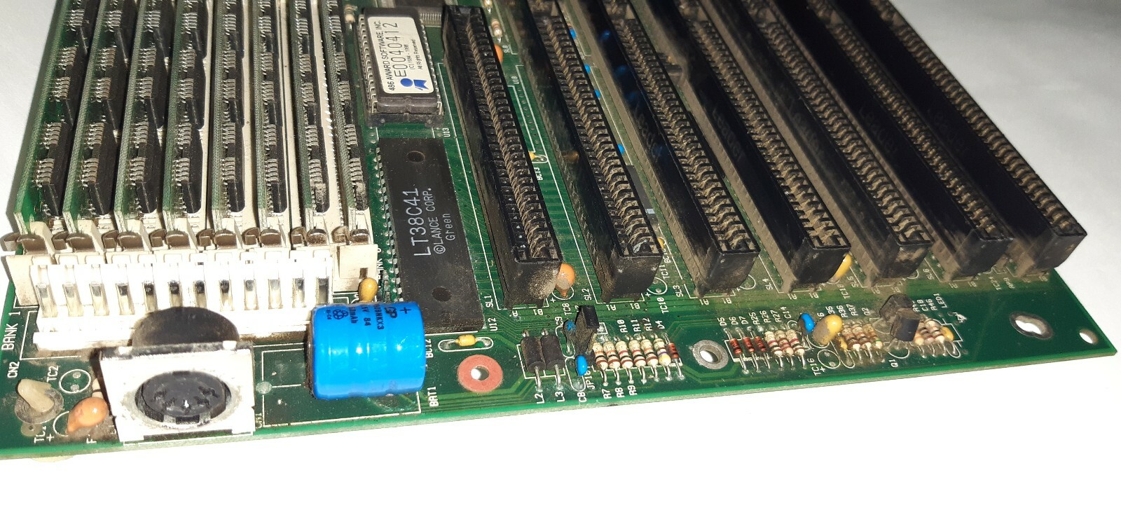 Rare 486 Motherboard, Socket 3, SiS 85C471 Chipset , 486 66Mhz CPU and ...