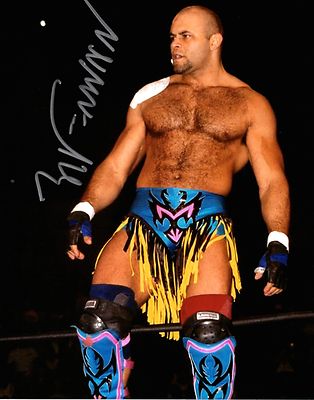 Konnan Autographed 8x10 Promo Photo WCW Wrestling NWO Impact wwe AAA ...