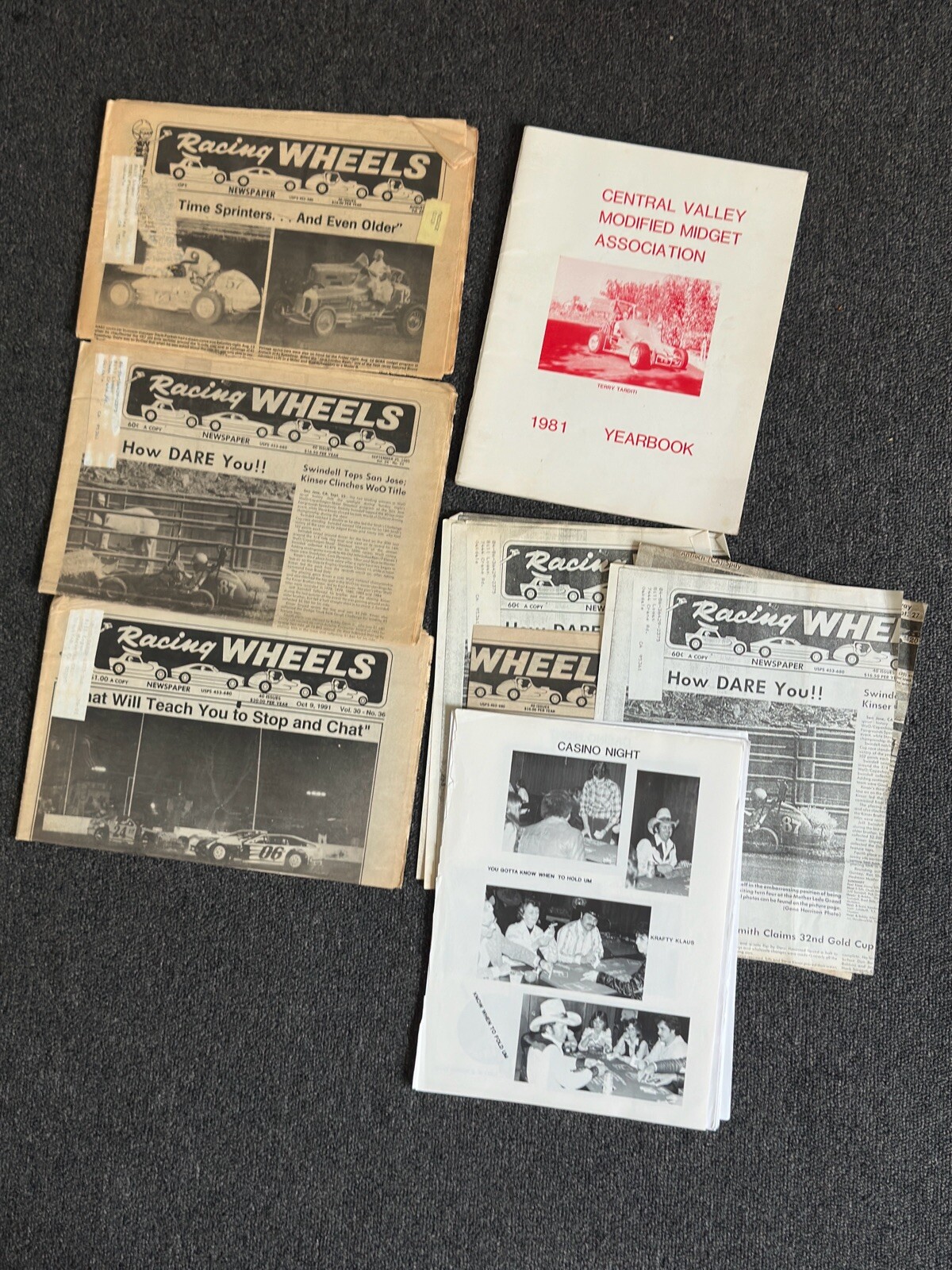 rare 1940s-1980s MIDGET RACING snapshot 350+ photo collection car race ...