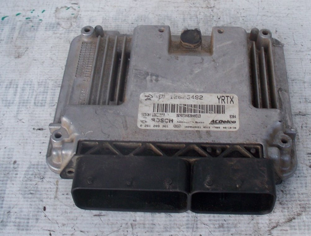 08-09 CTS SRX EQUINOX OEM ENGINE CONTROL COMPUTER ECM ECU 261 209 361 ...