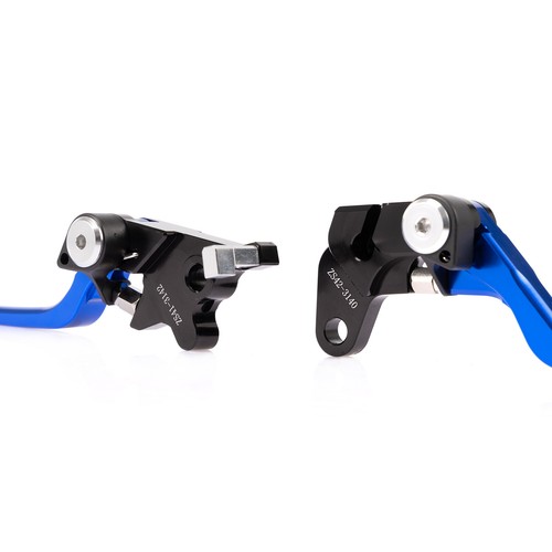 Blue Pivot Brake Clutch Levers For SUZUKI DRZ400S DRZ 400SM DR-Z400 S ...