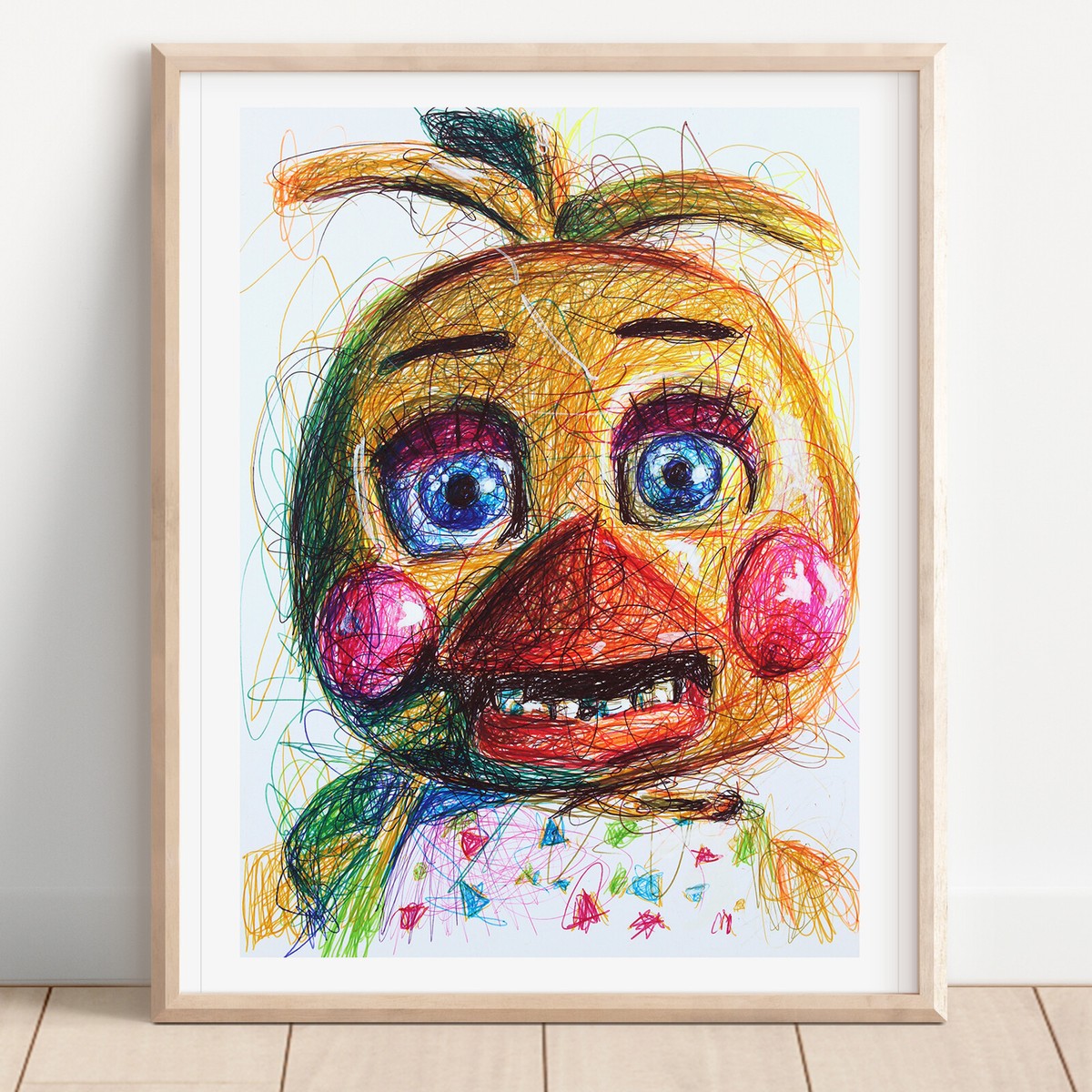 Five Nights At Freddys Chica Drawing 10 Ways The Five Nights At