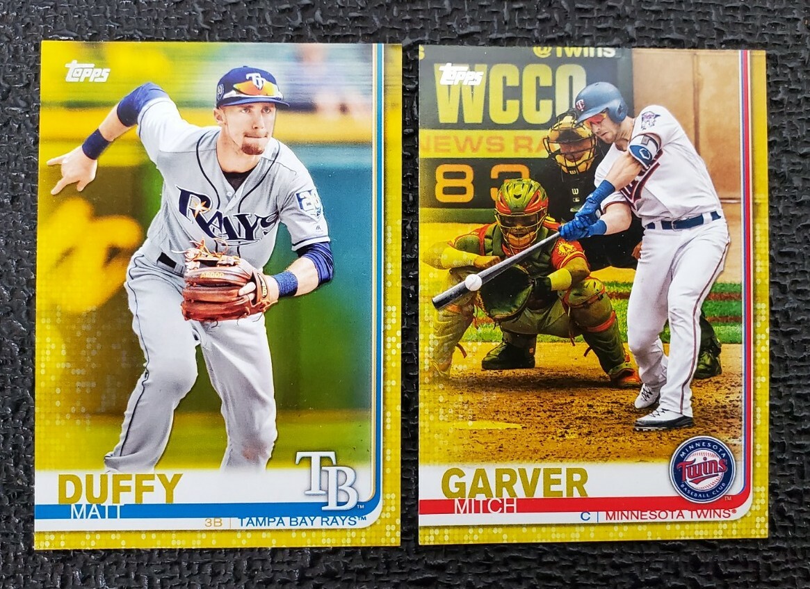 2019 Topps Series 1 Walgreens Yellow Border baseball card lot | eBay