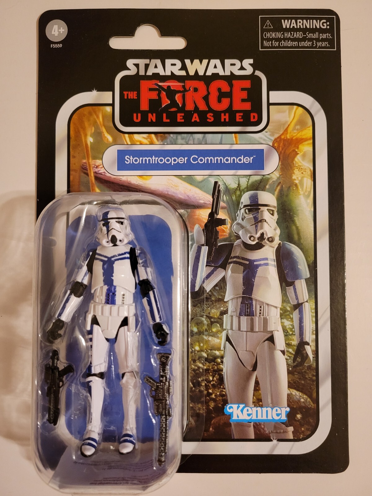 STAR WARS TVC VINTAGE FORCE UNLEASHED: STORMTROOPER COMMANDER - VC254 ...