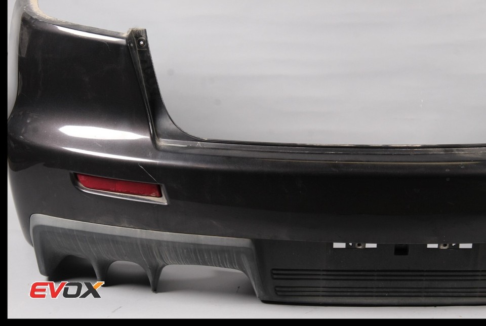 08-15 MITSUBISHI LANCER EVOLUTION EVO X REAR BUMPER COVER PHANTOM BLACK ...