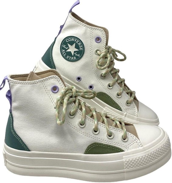Size 6 - Converse Chuck Taylor All Star Lift Platform High Colorblock ...