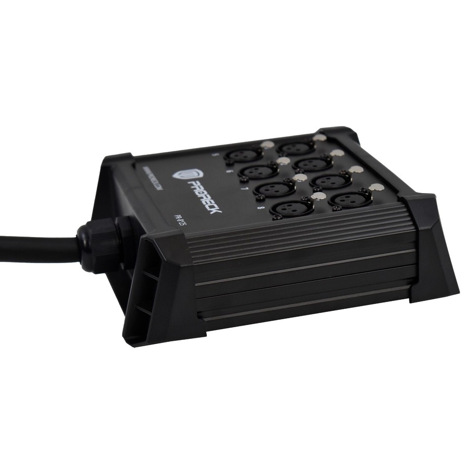 proreck 8-Channel Low Profile XLR Send Circuit Board Snake Cable ...