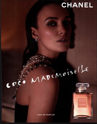 2022 Print ad CHANEL Coco Mademoiselle Parfum actress Natalie Portman ...