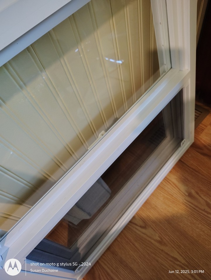 Vinyl Slider Utility Window Project Source 23.5"x23.5" | eBay