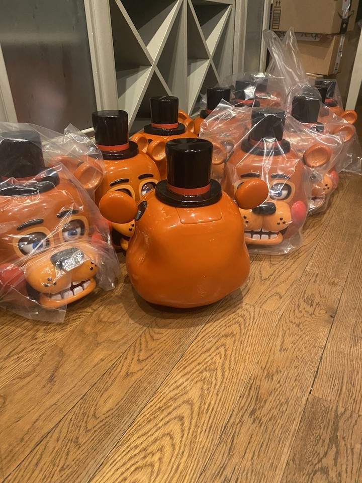 Five Nights At Freddys FNAF 2 Freddy Head Popcorn Bucket AMC Theaters ...