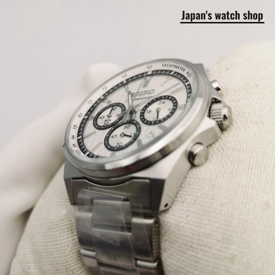 SEIKO Seiko Selection S Series SBTR031 Silver Chronograph Mens Watch New in Box | eBay