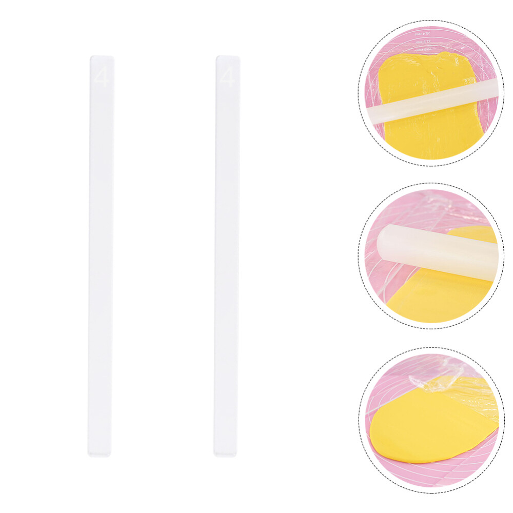 2Pcs Cookie Balance Rulers Cookie Thickness Rulers Levelers ...
