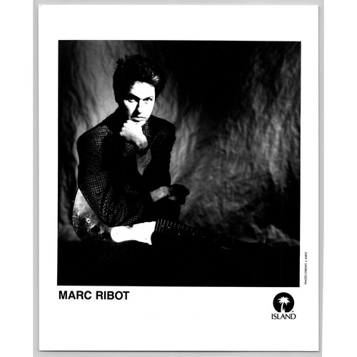 Marc Ribot Jazz Rock Avant-Garde Guitarist 80s-90s Glossy Music Press ...