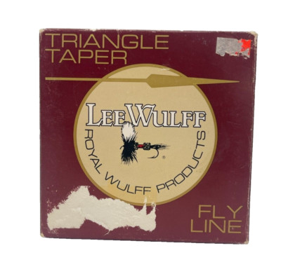 Royal Wulff Triangle Taper Fly Line Green TT SWT 12 F | eBay