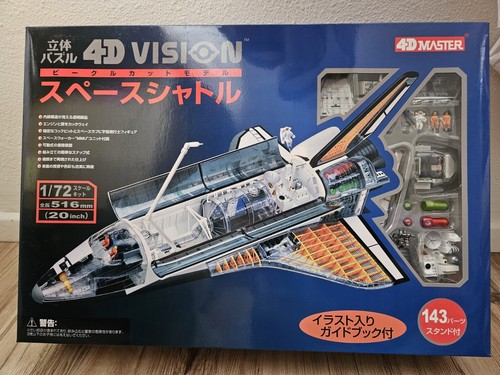 New & Sealed 4D Vision 1/72 Space Shuttle Vehicle Cutaway Model | eBay
