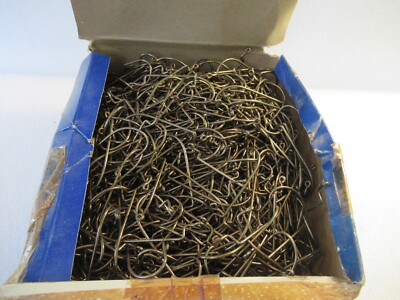 100 Mustad 39117-BR Plastic Rubber Worm Offset Hooks Size 5/0 NEW | eBay