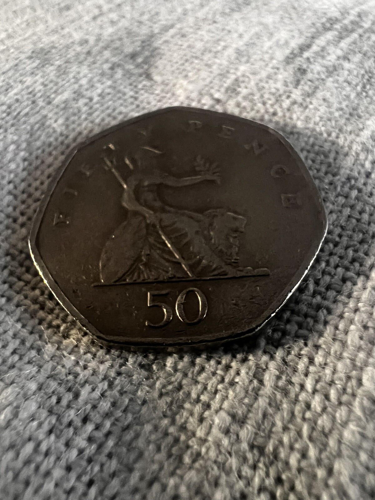 Rare & Valuable 1997 UK 50p Coin HRH Queen Elizabeth II Second Portrait ...